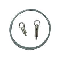 China Factory Price Hanging Lights Led Panel Cable Grippers Hanging Kit Cable Gripper for sale