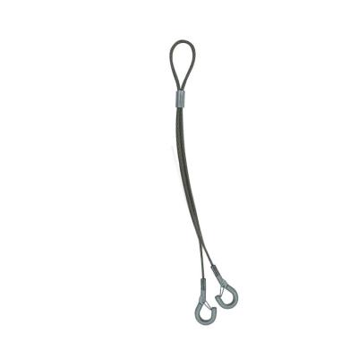 China Track Light Hanging Kit Adjustable Gripper Steel Wire Cable Suspension Panel Led Kit for sale