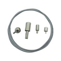 China New Stock Arrival Spherical Cable Gripper Grip Locks Ball Shaped Cable Holders For Hanging System for sale
