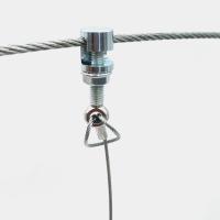 China Z Cable Gripper Snap Lock N Span-Lock Range Steel Wire Rope Sling Accessories For Lighting Accessories for sale