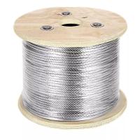 China Insulated Mechanical Wire Gripper Cable Hanging Steel Wire Rope For Led Light for sale