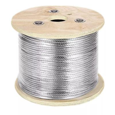China Insulated Mechanical Wire Gripper Cable Hanging Steel Wire Rope For Led Light for sale