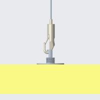 China Connect Absorber Anchor 40.5*37MM Of Zinc Alloy Material With Adjustable Wire Kit for sale