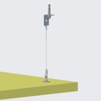 China Connect Absorber Anchor 40.5*37MM Of Zinc Alloy Material With Adjustable Wire Kit for sale