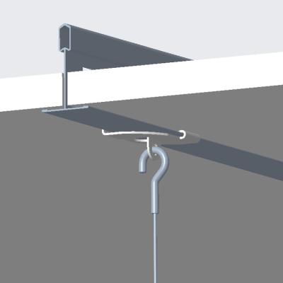 China T Bar Twist Clip With Gripple Barrel End Fixing For Suspended Ceiling Grid for sale