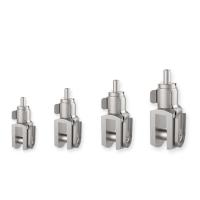 China Adjustable U-shaped Clamp 1.2-2.0mm For Ceiling Suspension Kit Panel Display Lamps for sale