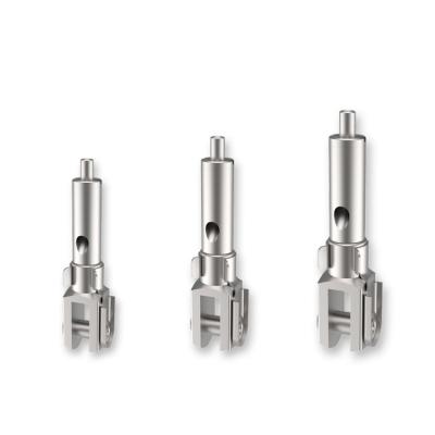 China Adjustable Cable Grippers Suspension Lights Nickel-plated Cable Installation Clamps For Panel Lights for sale