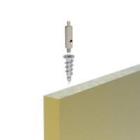 China Suspension Kit Zinc Alloy Connection Absorbent Anchor For Wall Sound Plate Wire for sale