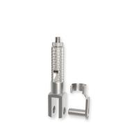 China Adjustable U-shaped Clamp 1.2-2.0mm For Ceiling Suspension Kit Panel Display Lamps for sale