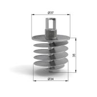 China Zinc alloy attached absorbent anchor suspension is moisture-proof and durable with suspension kit for sale