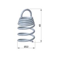 China Hook cable spring hook suspension kit ring clamp hand polyester fiber soundproof board for sale