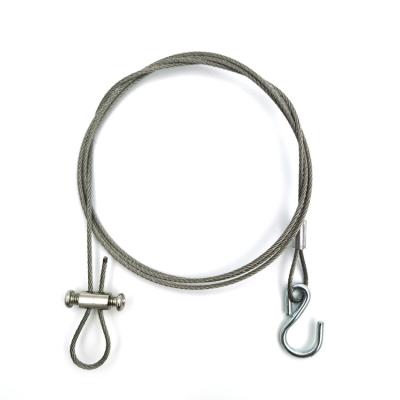 China Suspension Kit Cable Gripper Hook For Light  Nickel Plated For Hanging Wire Hook Lighting for sale