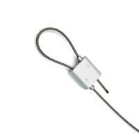 China Looping Cable Gripper With A Snap Hook Hanging Wire Systems For Ventilation Duct Wire Rope Size 3.0*4500MM for sale