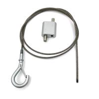China Looping Cable Gripper With A Snap Hook Hanging Wire Systems For Ventilation Duct Wire Rope Size 3.0*4500MM for sale