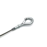 China Looping Cable Gripper With A Snap Hook Hanging Wire Systems For Ventilation Duct Wire Rope Size 3.0*4500MM for sale