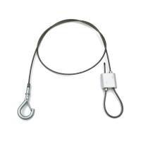 China Looping Cable Gripper With A Snap Hook Hanging Wire Systems For Ventilation Duct Wire Rope Size 3.0*4500MM for sale