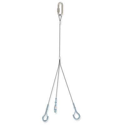 China Speaker Suspension Harness Kit For Central Ceiling Speaker With 2.0/3.2xxX6MM Carabiner for sale