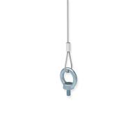 China Hanging Kit For Pendant Speakers With Suspension Cables / Eye Screw And Washers Wire Rope Length 500MM for sale