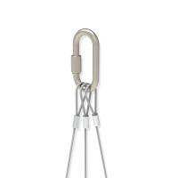 China Hanging Kit For Pendant Speakers With Suspension Cables / Eye Screw And Washers Wire Rope Length 500MM for sale