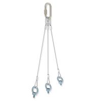 China Hanging Kit For Pendant Speakers With Suspension Cables / Eye Screw And Washers Wire Rope Length 500MM for sale