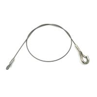 China Speaker Safety Stainless Steel Cable Safety Wire Rope For Ceiling Speaker Mounted Ceiling Or On The Wall Add Security for sale