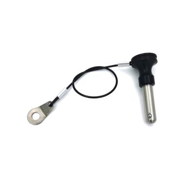China Standard Quick Release Pin Flat Head With Hollow Neck Button Handle Quick Release Ball Lock Pin Wholesale Flat Head With Hollow Neck Button Handle High Quality Quick Release Ball Lock Pin for sale