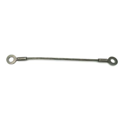 China Speaker Safety Stainless Steel Cable Safety Wire Rope For Ceiling Speaker Mounted Ceiling Or On The Wall for sale