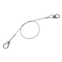 China Speaker Safety Stainless Steel Cable Safety Wire Rope For Ceiling Speaker Mounted Ceiling Or On The Wall Add Security For Hanging Light Lock Camera DIY Speaker In Hall Car Bar Exibition for sale