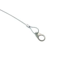 China Speaker Safety Stainless Steel Cable Safety Wire Rope For Ceiling Speaker Mounted Ceiling Or On The Wall Add Security For Hanging Light Lock Camera DIY Speaker In Hall Car Bar Exibition for sale