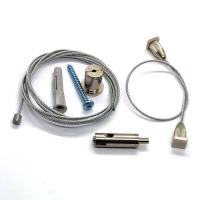 China Stainless Steel Suspended Wire Ceiling Lighting System Kit for sale