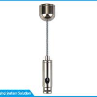 China Stainless Steel Ceiling Suspension Kit with Wire Rope and Cable Gripper for sale