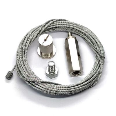 China Stainless Steel LED Lighting Suspension Kit for Panel Lights for sale