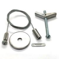 China Stainless Steel LED Lighting Suspension Kit for Panel Lights for sale
