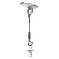 China Stainless Steel Spiral Anchors for Ceiling Acoustic Panel Hanging for sale