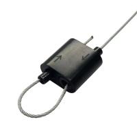 China Copper Material Cable Looping Gripper with Nickel Surface Finish for LED Linear Trunking Lighting Systems for sale