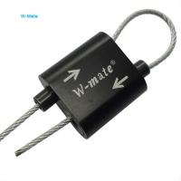 China M12 Black Self Gripping Cable Looping Gripper with 1*7 and 1*19 Steel Wire Rope for sale