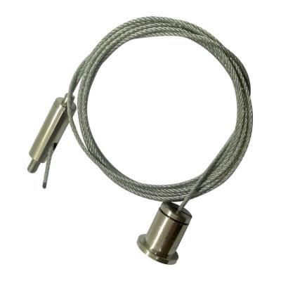 China Corrosion Resistant High Strength Nickel Color Cable Gripper Wire Rope Clip for Secure Fastening for sale