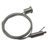 China Corrosion Resistant High Strength Nickel Color Cable Gripper Wire Rope Clip for Secure Fastening for sale
