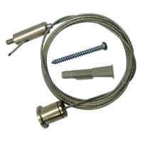 China Corrosion Resistant High Strength Nickel Color Cable Gripper Wire Rope Clip for Secure Fastening for sale