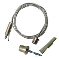 China Corrosion Resistant High Strength Nickel Color Cable Gripper Wire Rope Clip for Secure Fastening for sale