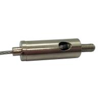 China Corrosion Resistant High Strength Nickel Color Cable Gripper Wire Rope Clip for Secure Fastening for sale