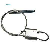China Stainless Steel Cable Gripper Wire Rope Clip with 7 Days Delivery and 1000pcs MOQ for sale
