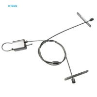 China Adjustable Brass Wire Rope Grip Lock for Secure Cable Management with 7x7 or 1x19 Construction and 1.0-1.5mm Diameter for sale