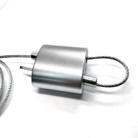 China 25*25MM Stainless Steel Cable Gripper for Ceiling Mounting and Secure Connection for sale