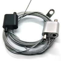 China 25*25MM Stainless Steel Cable Gripper for Ceiling Mounting and Secure Connection for sale