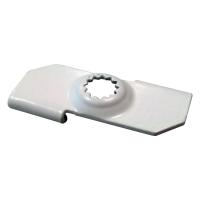 China Twist T-Bar Cable Clip Suspension System Ceiling Grid Clips with Hole for Easy Installation for sale