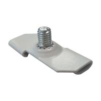 China Twist T-Bar Cable Clip Suspension System Ceiling Grid Clips with Hole for Easy Installation for sale
