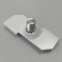China Twist T-Bar Cable Clip Suspension System Ceiling Grid Clips with Hole for Easy Installation for sale