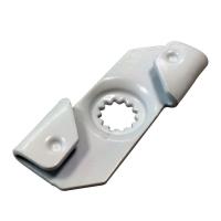 China Twist T-Bar Cable Clip Suspension System Ceiling Grid Clips with Hole for Easy Installation for sale