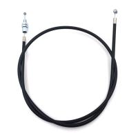 China Pvc Coating Steel Luggage Handle Galvanized Steel Long Brake Cable Wire Rope Double Terminal Eye End for sale